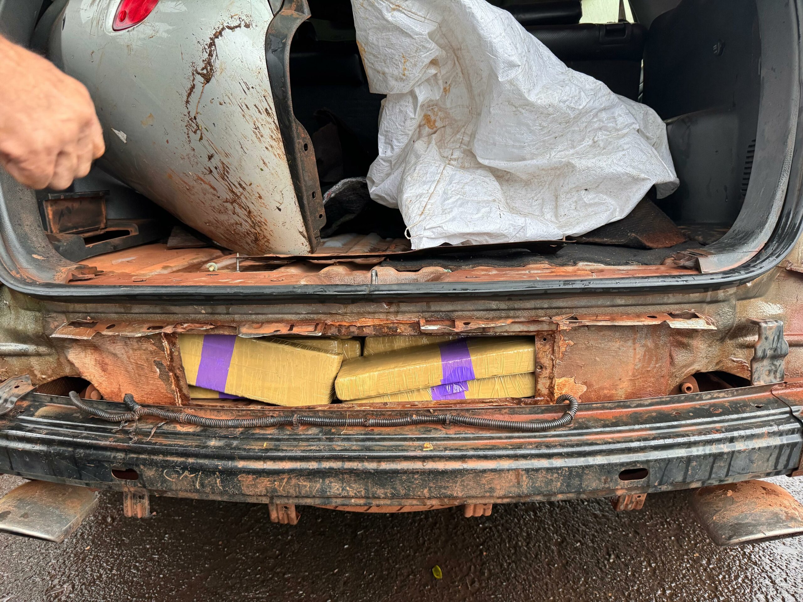 Detienen a PARAGUAYO con 132 kilos de MARIHUANA en la cabecera ...