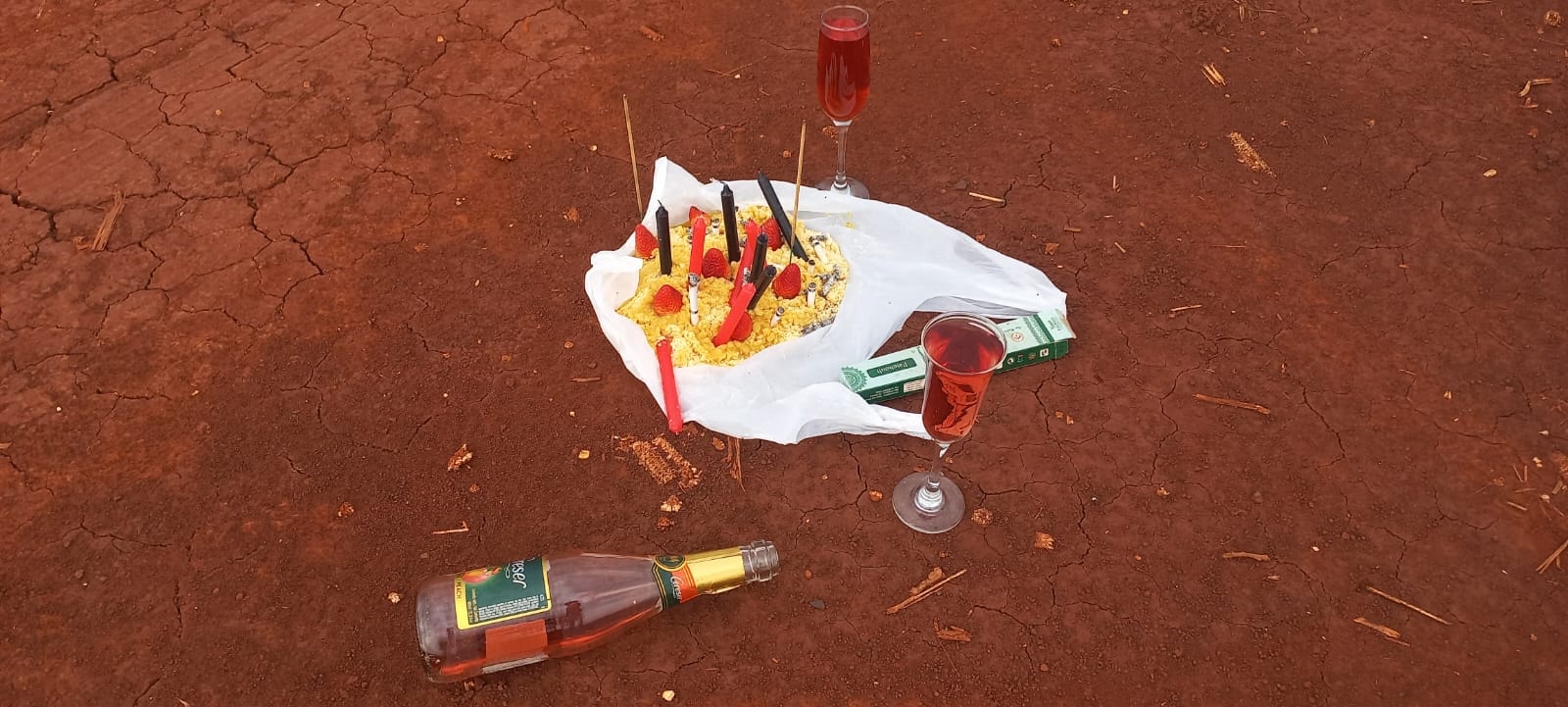Hallan lo que fue un ritual de MACUMBA en zona rural de Santa Rita ...