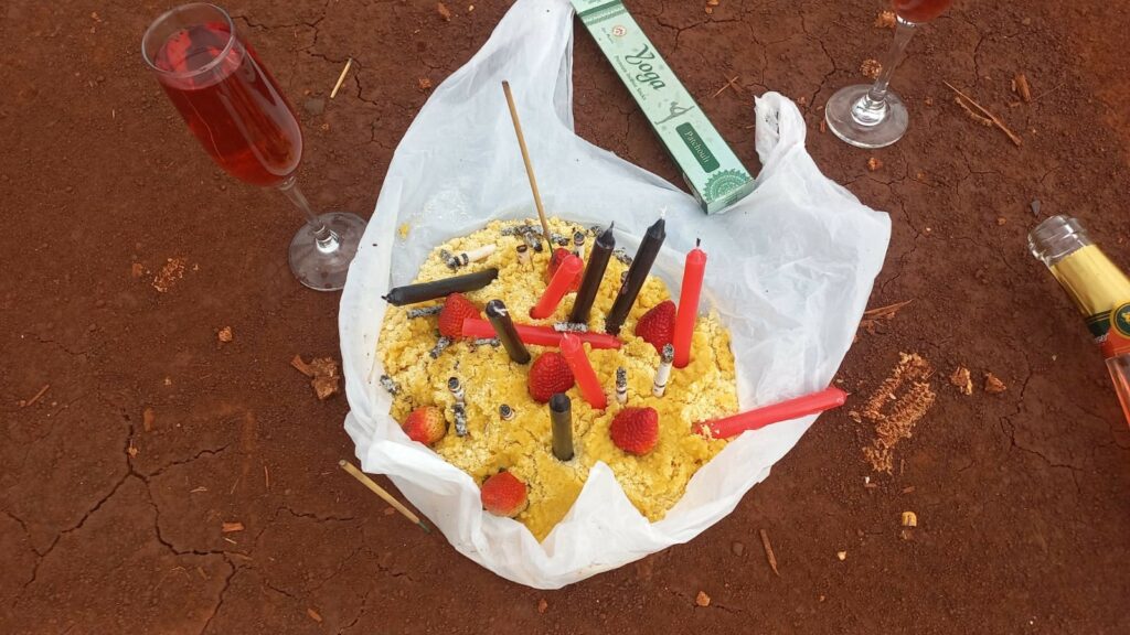 Hallan lo que fue un ritual de MACUMBA en zona rural de Santa Rita ...